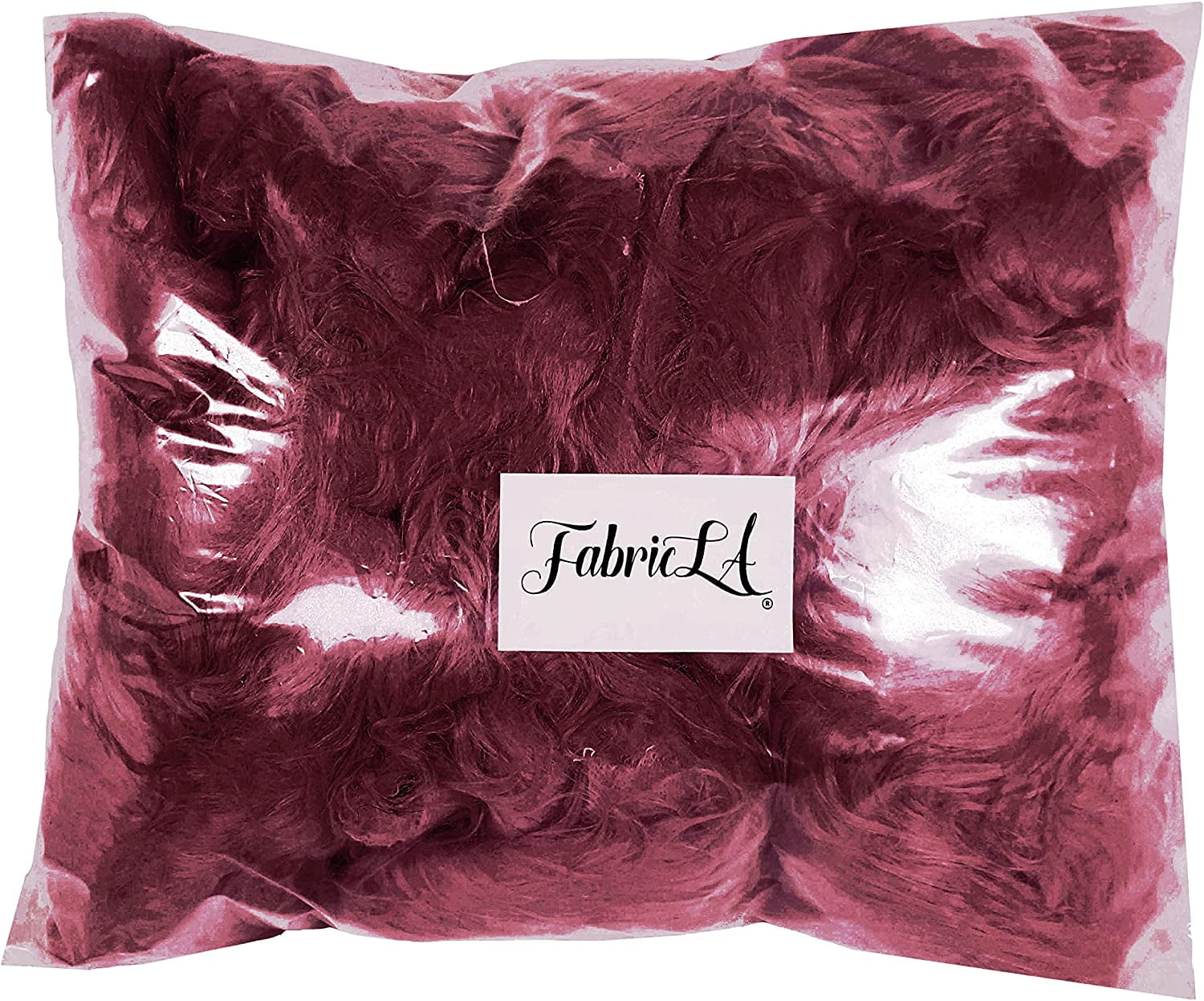 FabricLA Shaggy Faux Fur Fabric Scrap Bag - Acrylic Craft Fabric 16 oz ...