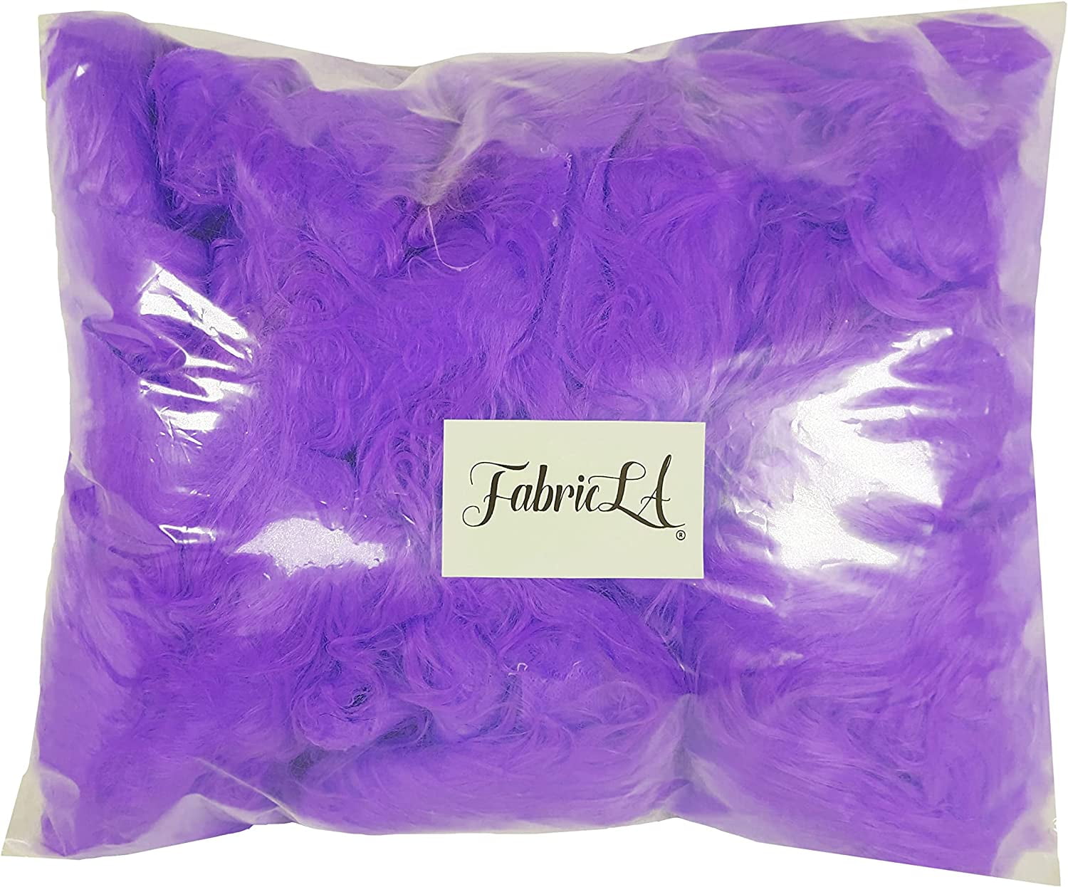 FabricLA Shaggy Faux Fur Fabric Scrap Bag - Acrylic Craft Fabric 16 oz ...