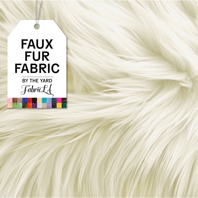 FabricLA faux fur fabric fluffy fuzzy fake fur | Faux Fur fabric by The ...