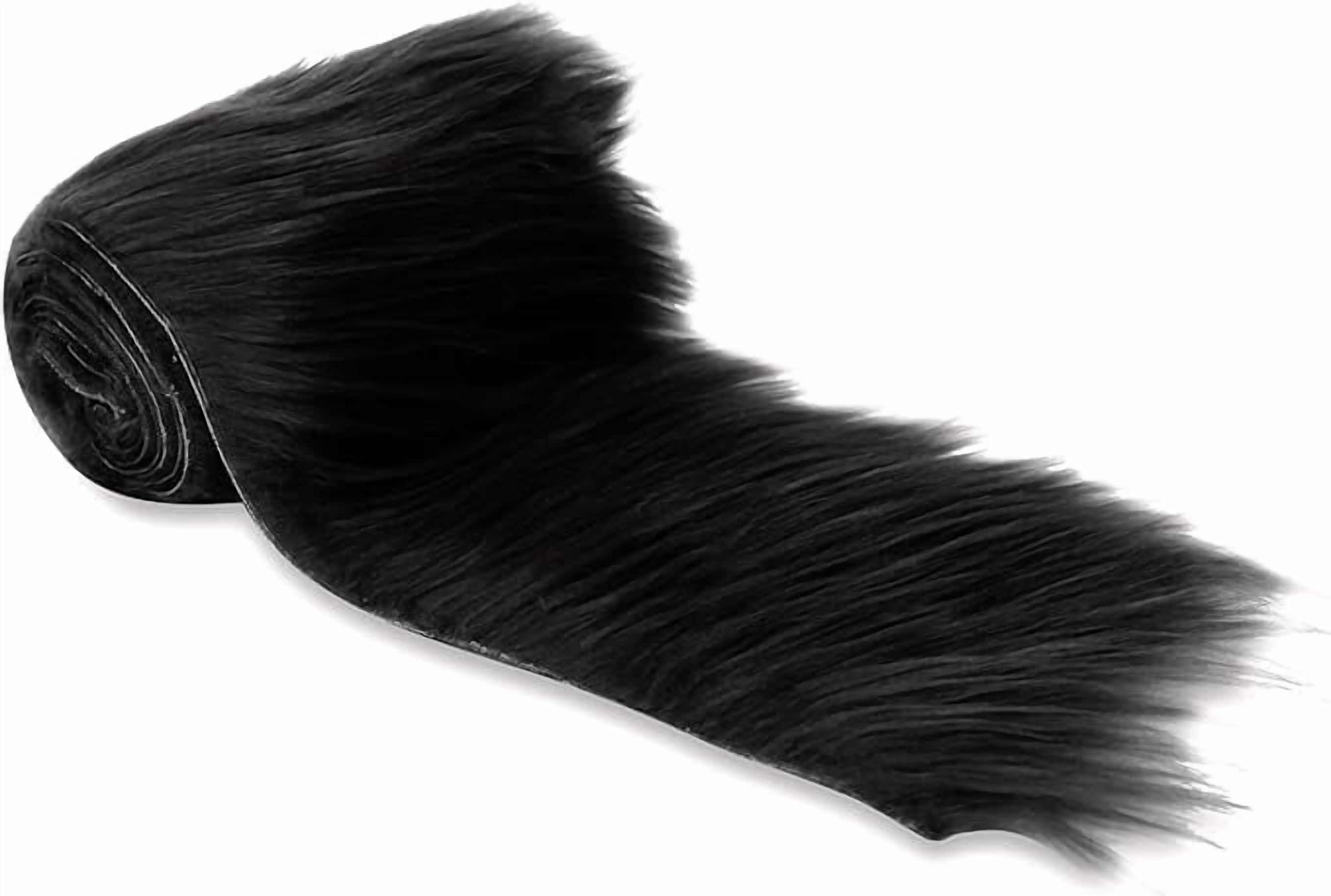 FabricLA Shaggy Faux Fur Roll - Acrylic Fabric 8" X 60" Inches Rolls of ...