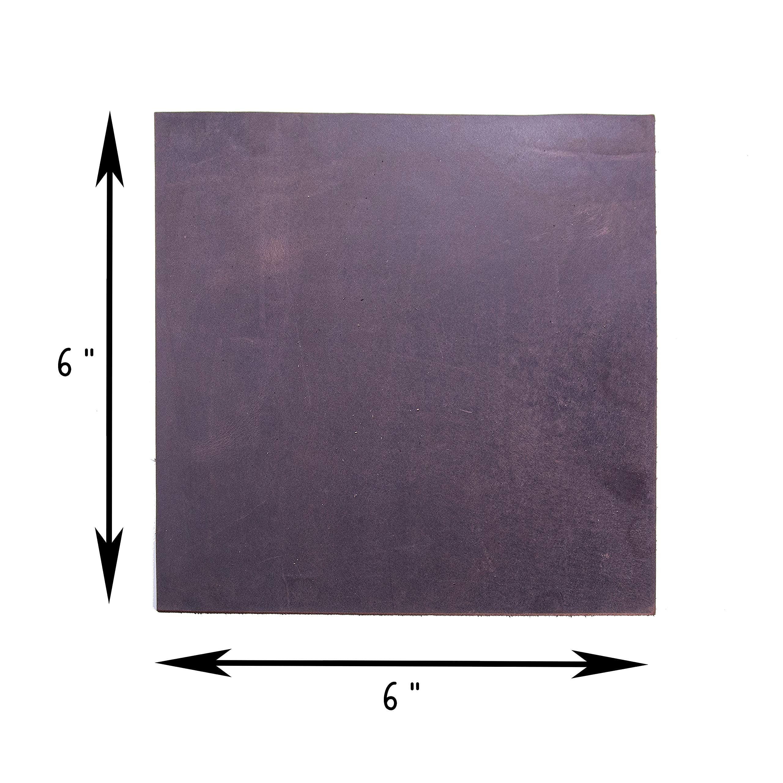 FabricLA Tooling Leather Squares | Crafting Heavy Weight Full Grain ...
