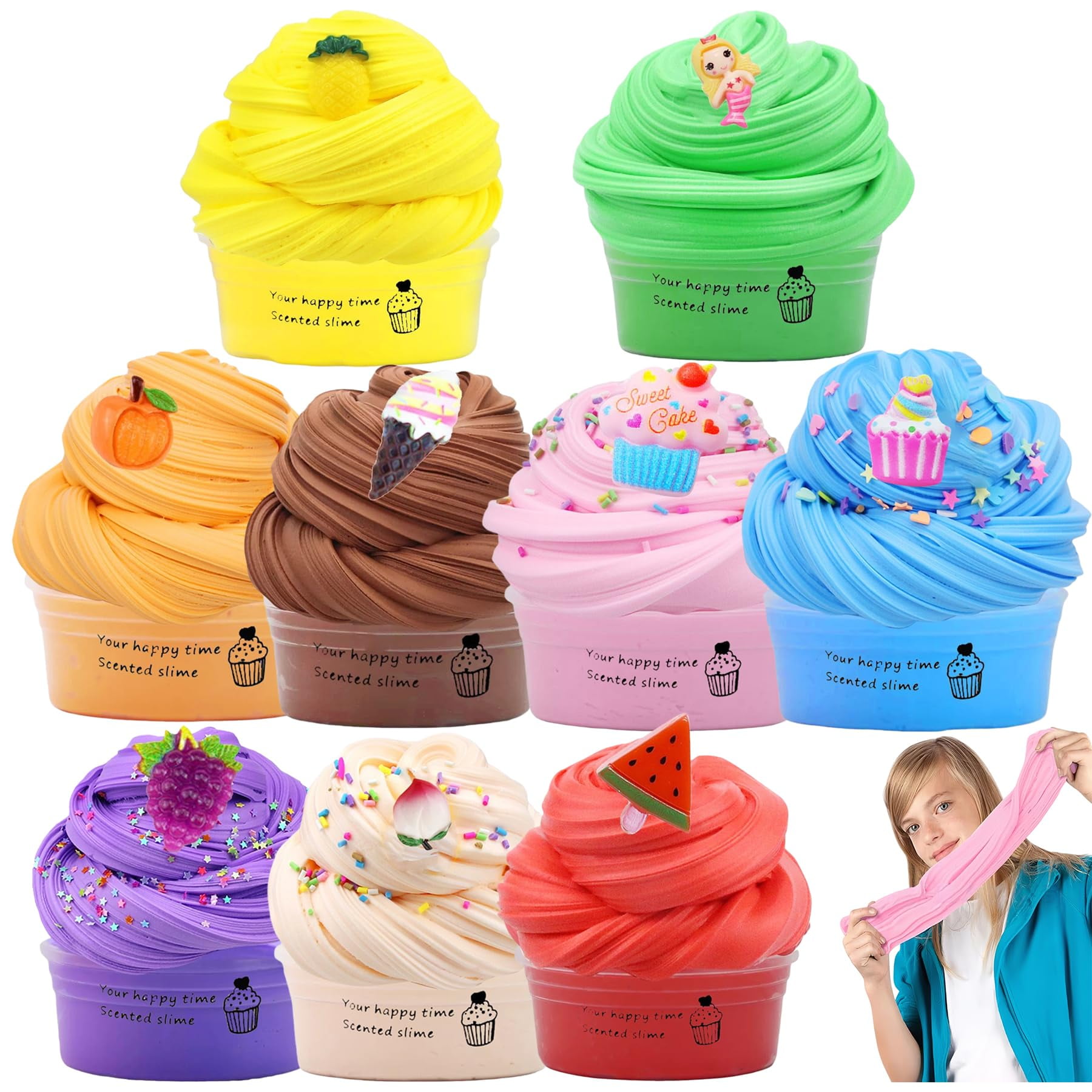 Fabricateup Super Clay Slime DIY Soft & Squishy Clay Scented Slime ...