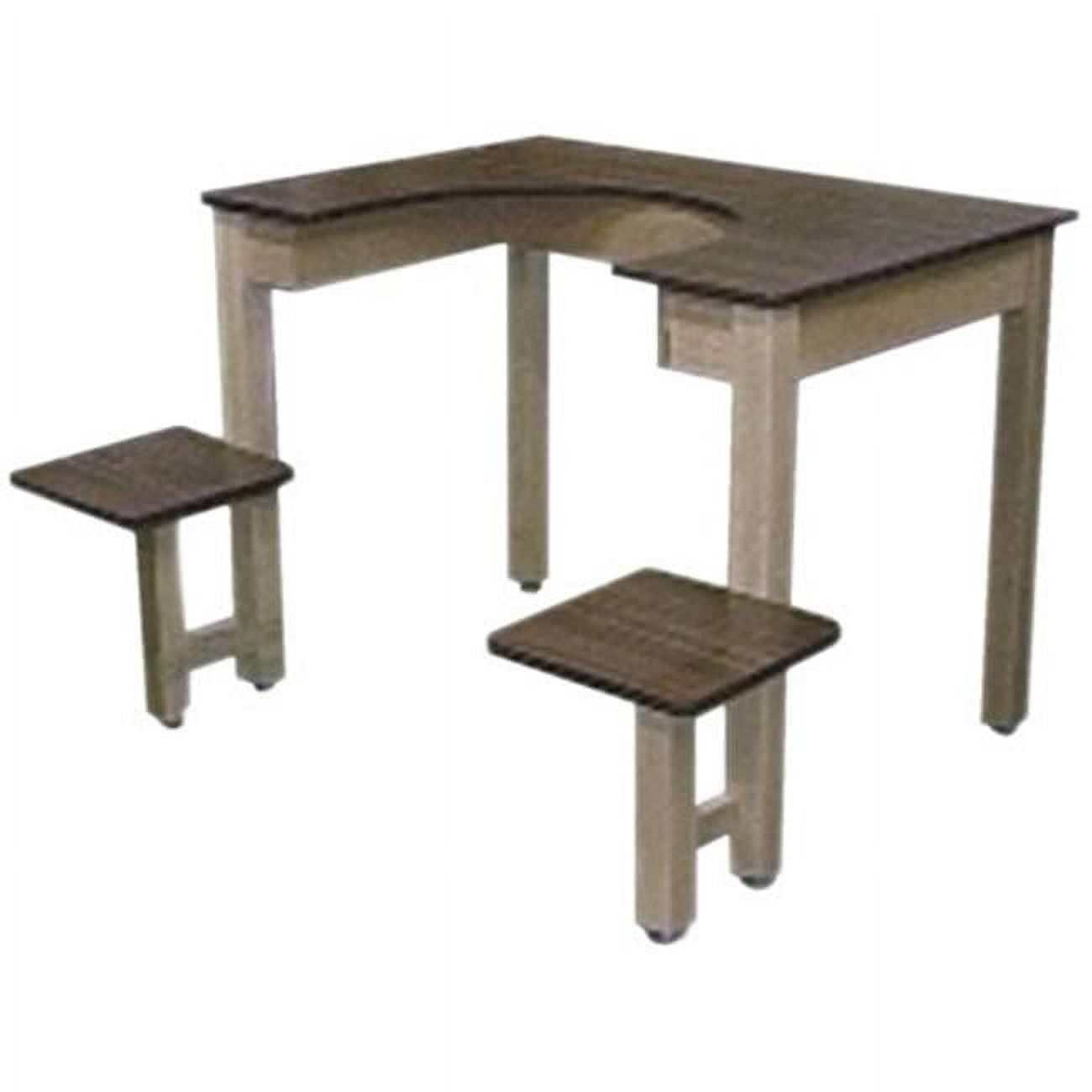 Fabrication Enterprises 42-1406 Whirlpool Combination Table with Seat ...