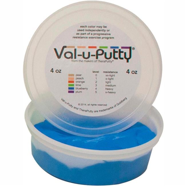 Fabrication B2176932 Val-U-Putty Exercise Putty - Blueberry - Firm - 4 ...