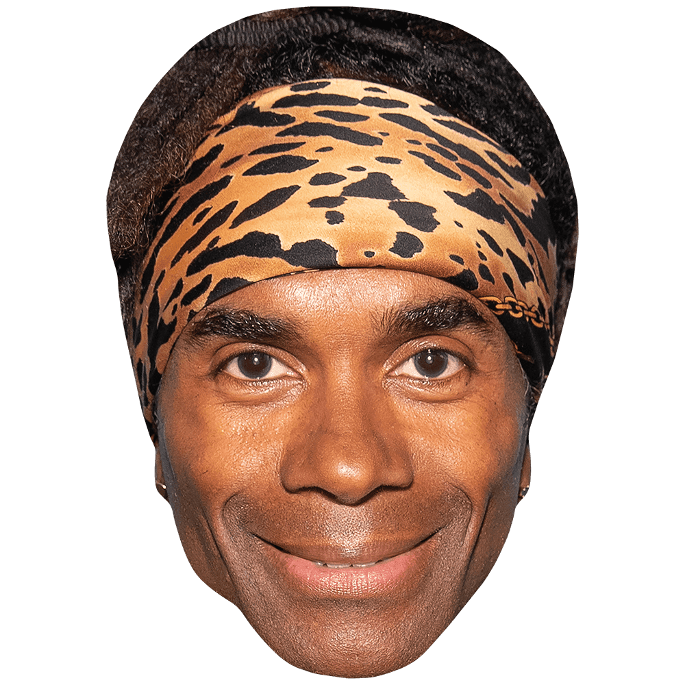 Fabrice Morvan (Smile) Big Head. Larger than life mask. - Walmart.com