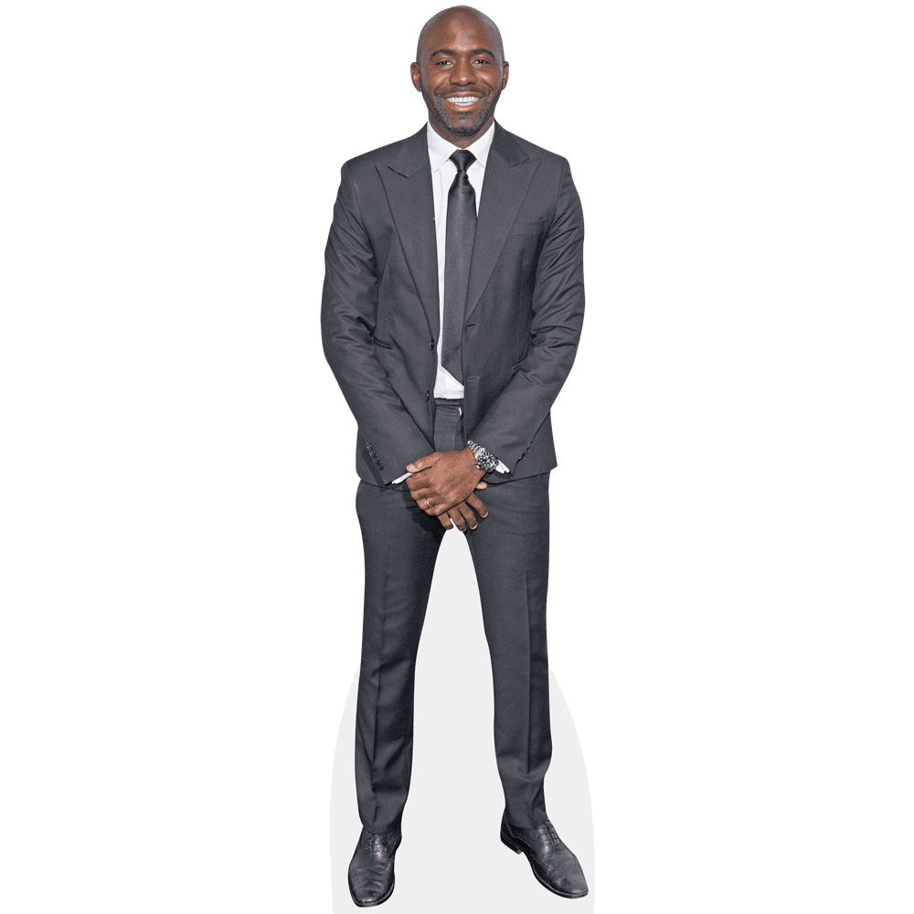 Fabrice Muamba (Black Suit) Mini Cardboard Cutout Standee - Walmart.com