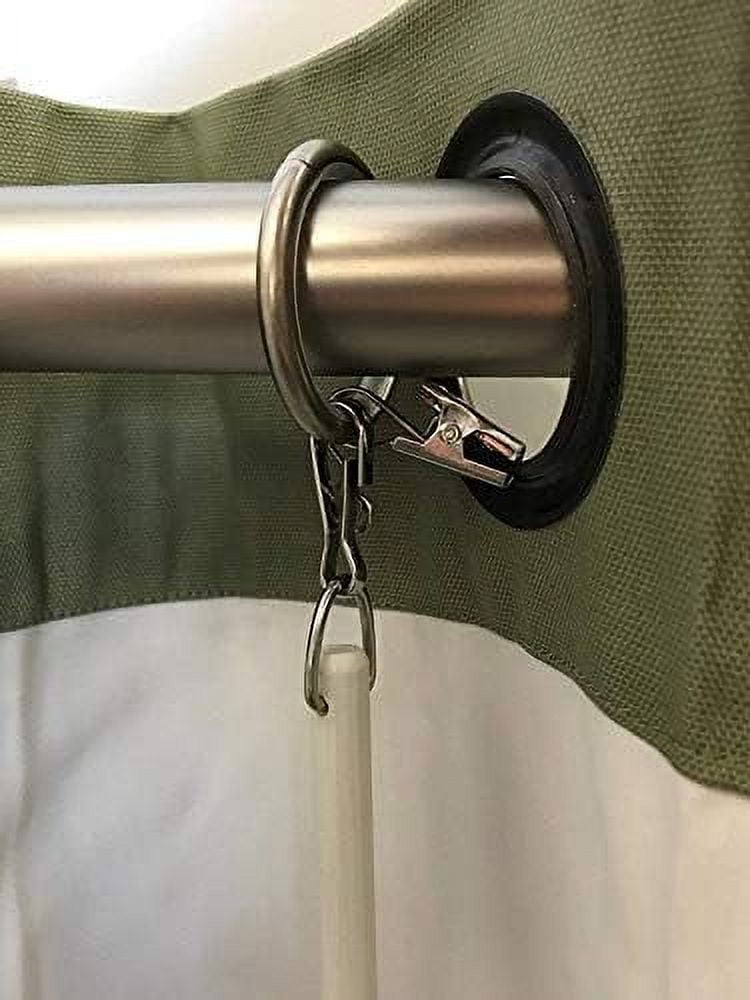 Fabrics and Drapes - 36 Inch - 2 Pack- Home Fashions White Fiberglass ...