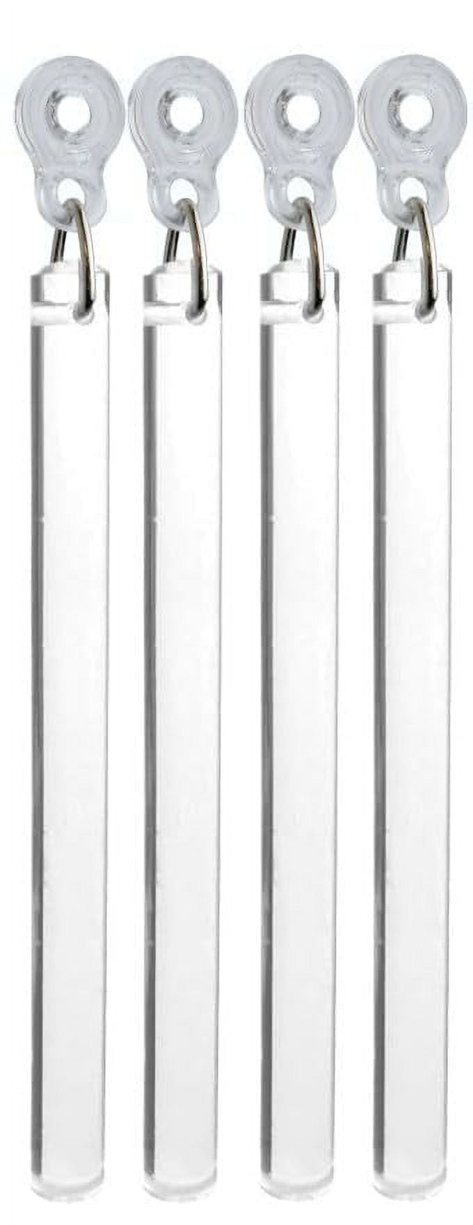 Fabrics and Drapes 60 inch (5 feet) - 4 Pack - Amazing Drapery Flexible ...