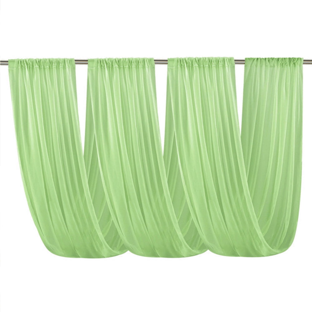 Fabrics for Ceiling Drapes Wedding Decoration Chiffon Sheer Draping ...
