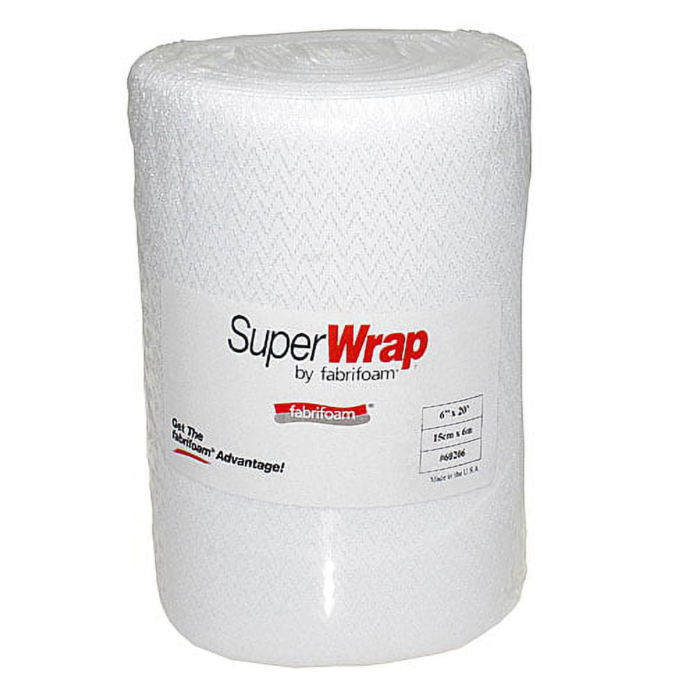 Fabrifoam SuperWrap 6 inch x 20 foot, Each - Walmart.com