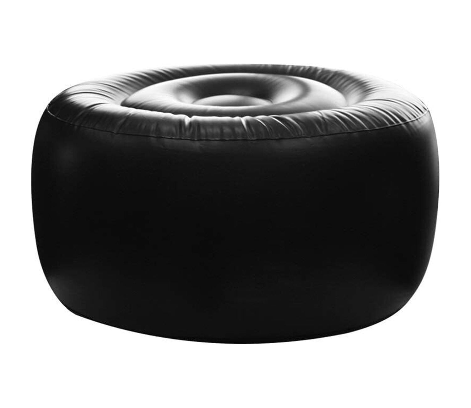 Fabritones Inflatable Footstool Ottoman Insert Replaceable Black ...