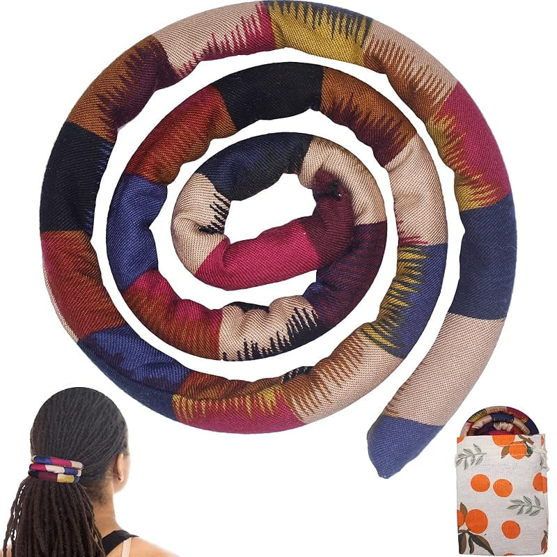 Fabufoli Spiral Lock Hair Tie Dreadlock Accessory Bendable Hair Ties ...