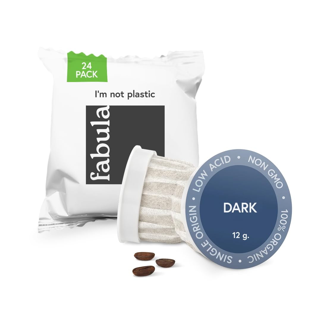 Fabula Coffee Pods Dark Roast - Low Acid - Single Origin - Mold Free ...