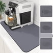 Coffee Maker Mat for Countertops, Coffee Bar Accessories Fit Under ...