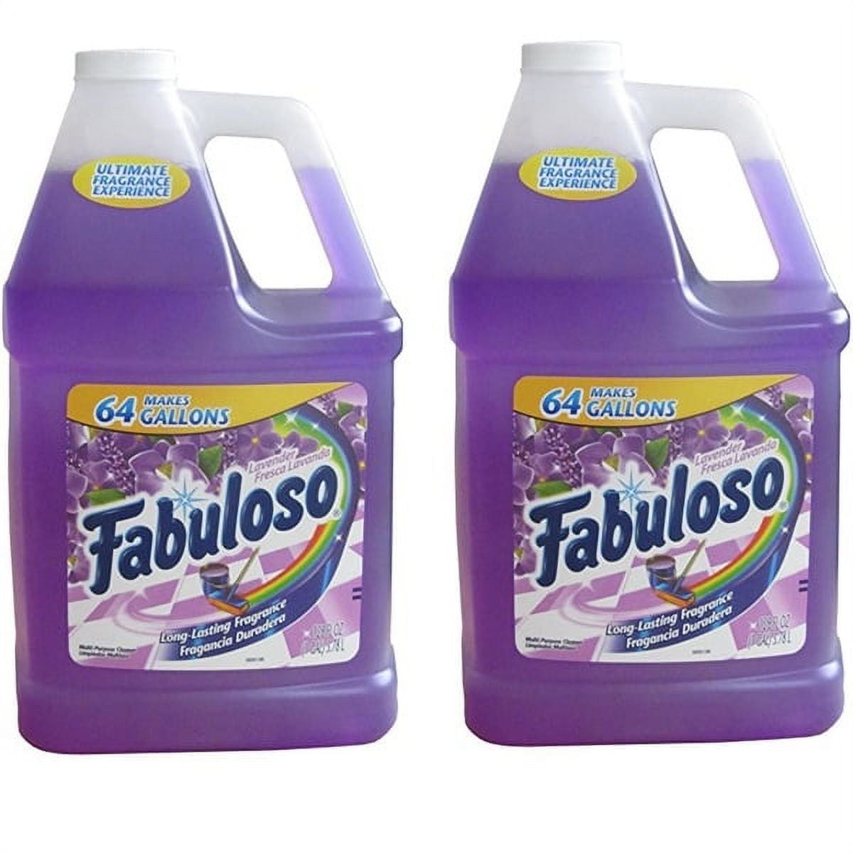 Fabuloso Multipurpose Household Cleaner - Lavender Scent, No Rinse, 2 ...