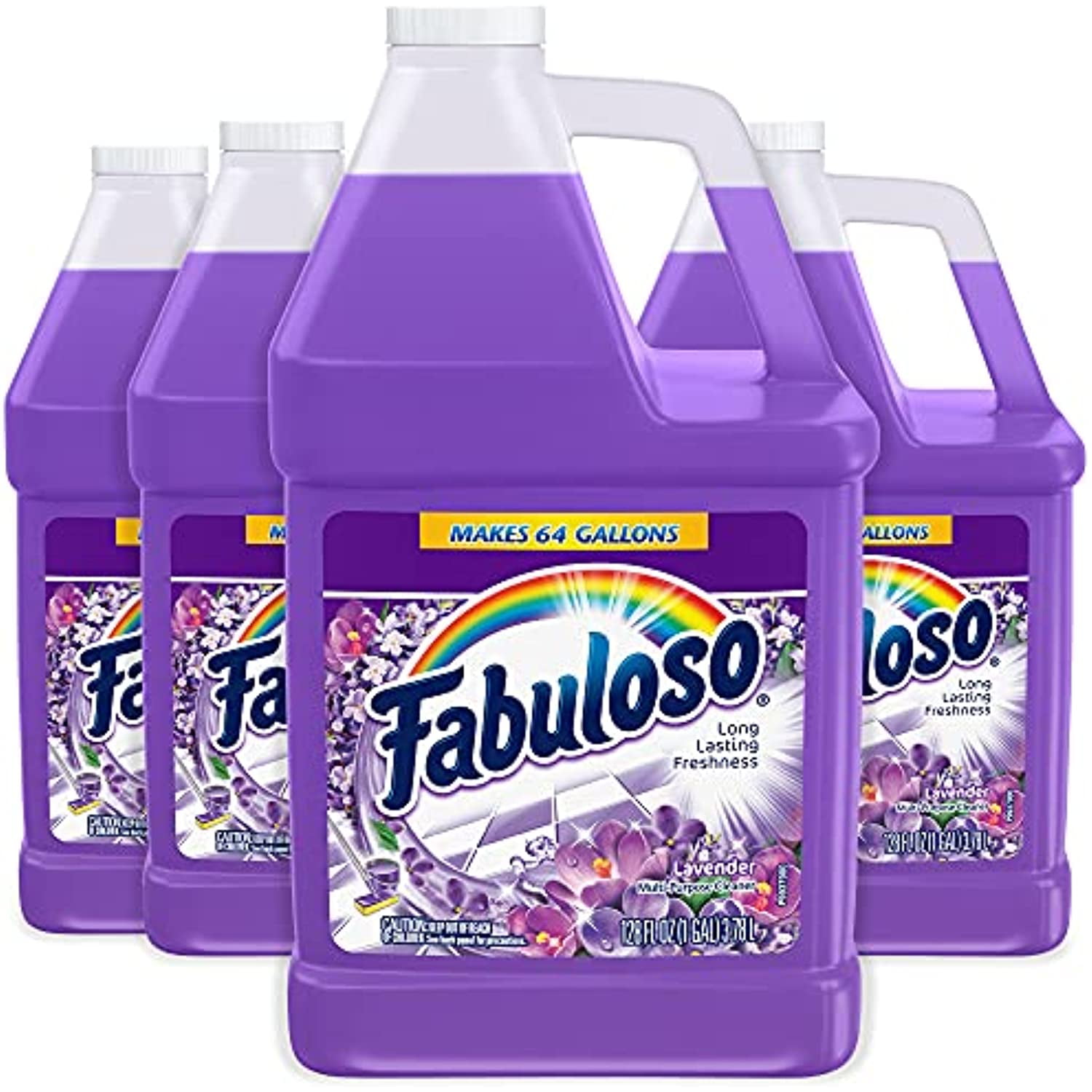 Fabuloso All-Purpose Cleaner, Lavender Fragrance, Freshness That Lasts ...