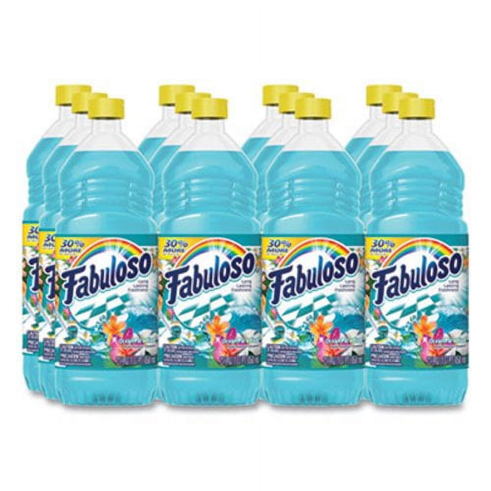 Fabuloso All Purpose Cleaner - Liquid - 22 fl oz (0.7 quart) - Ocean ...