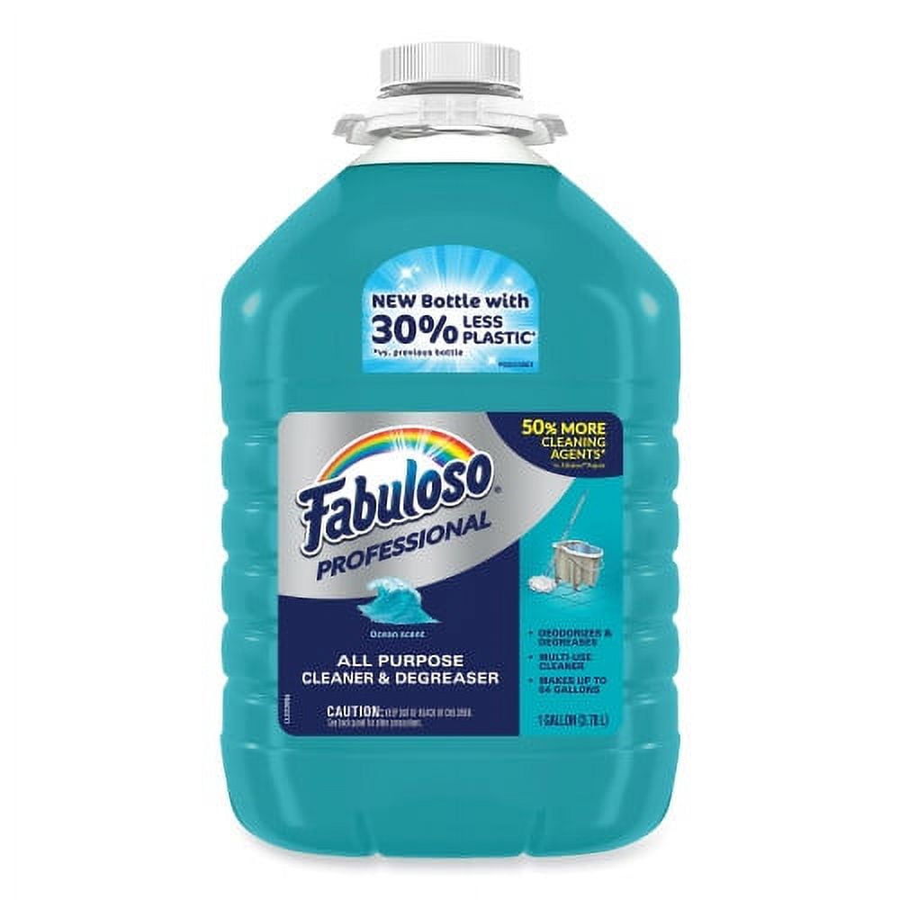 Fabuloso All-Purpose Cleaner, Ocean Cool Scent, 1 gal Bottle, Degreaser ...