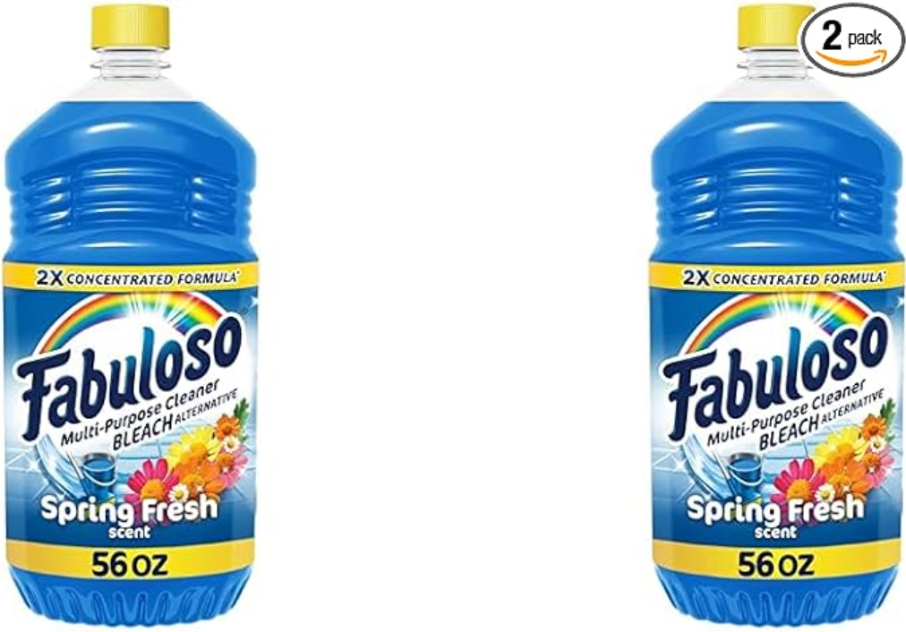 Fabuloso All Purpose Cleaner, Tropical Spring, 56 Oz Pack of 2 ...