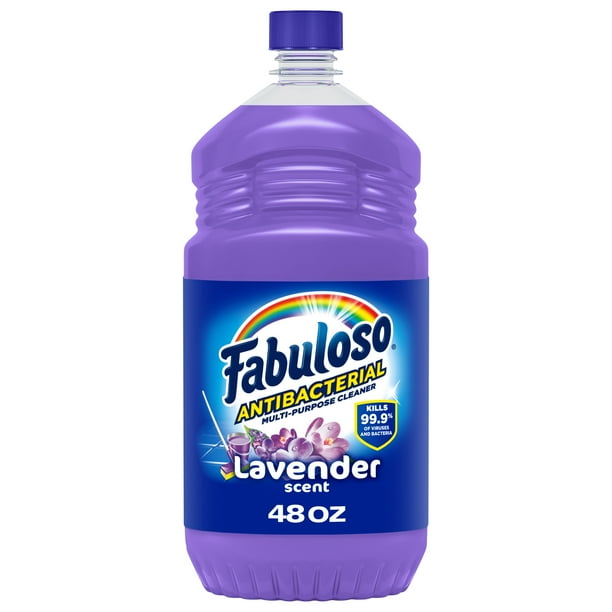 Fabuloso Antibacterial Multi-Purpose Cleaner, Lavender Scent, 48 oz ...