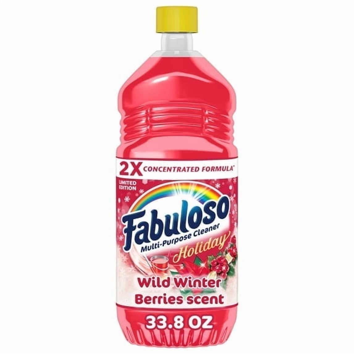 Fabuloso Holiday Multi-Purpose Cleaner, 2X Concentrated, Wild Winter ...