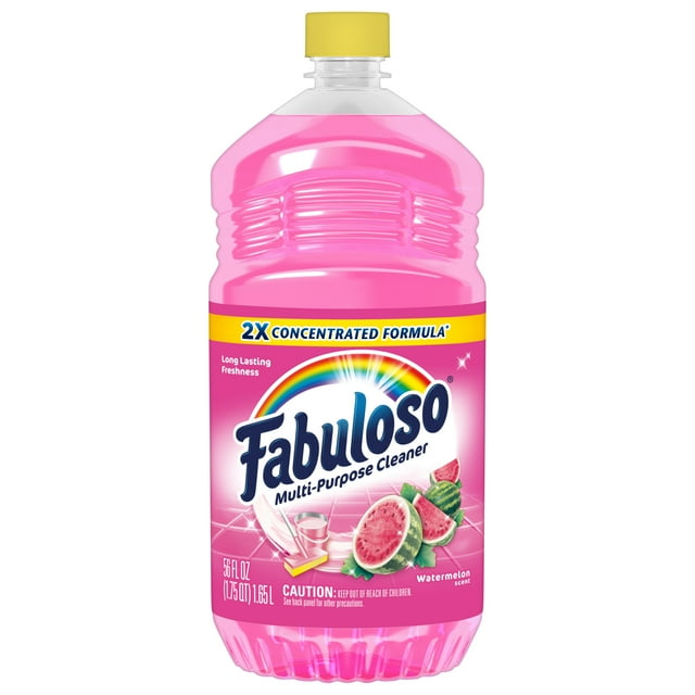 Fabuloso 2X Concentrated Multi-Purpose Cleaner, Watermelon Scent, 56 fl ...