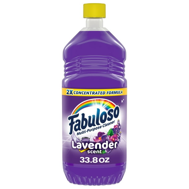 Fabuloso Multi Surface All Purpose Floor Cleaner, Lavender Scent, 33.8 ...
