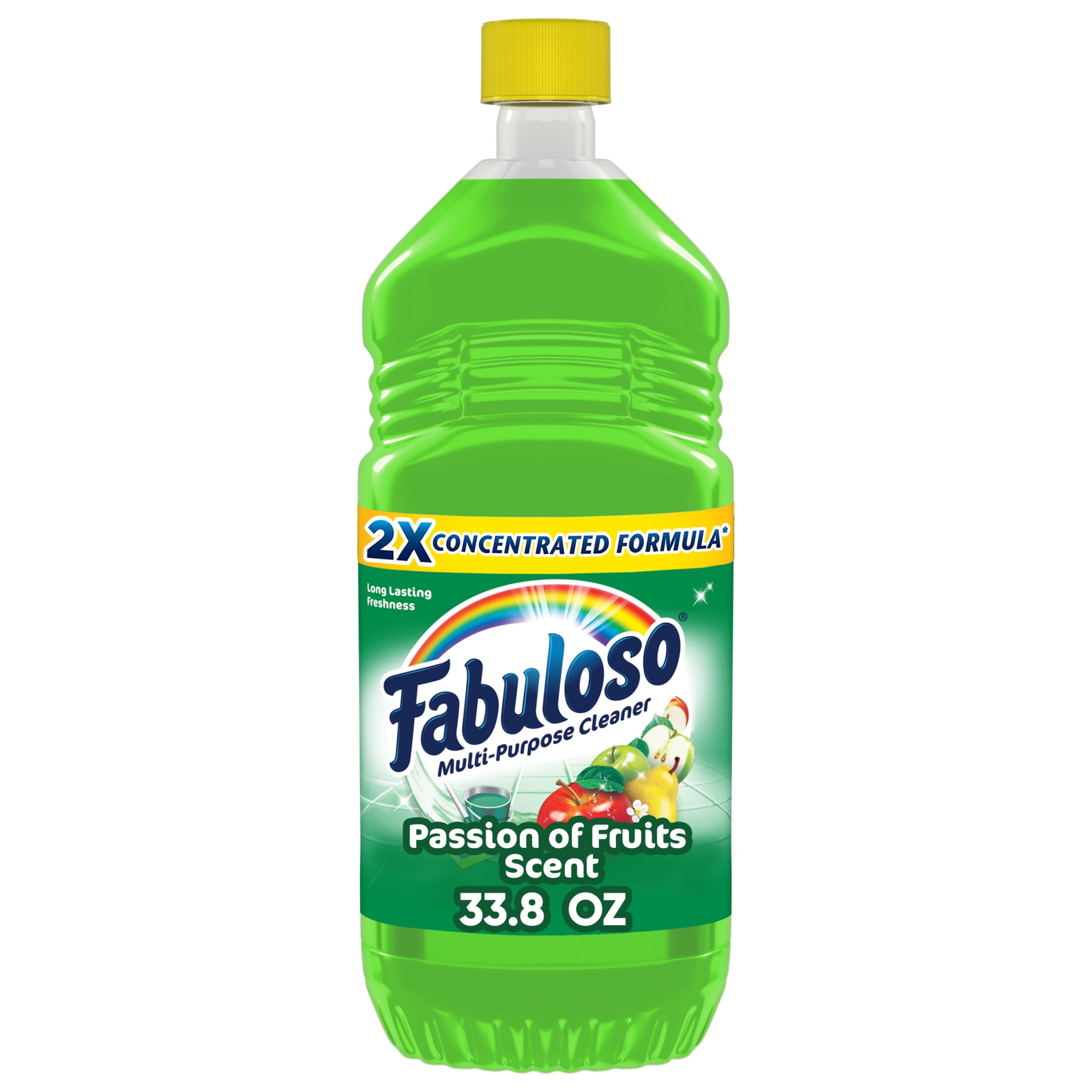 Fabuloso 2x Concentrated Liquid, Multi-Purpose Cleaner + Detergent ...