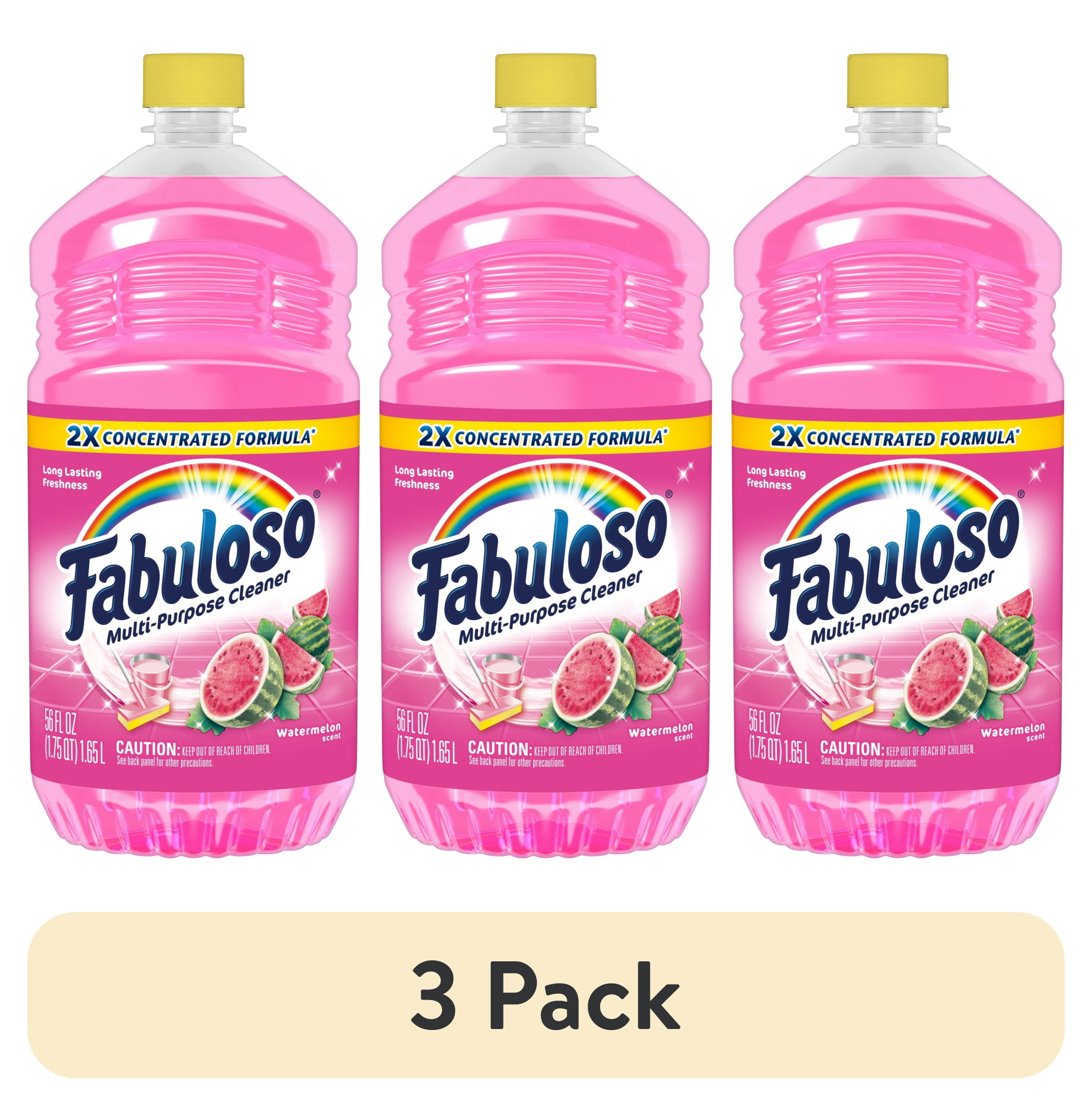 (3 pack) Fabuloso Multi Surface All Purpose Floor Cleaner, Watermelon ...