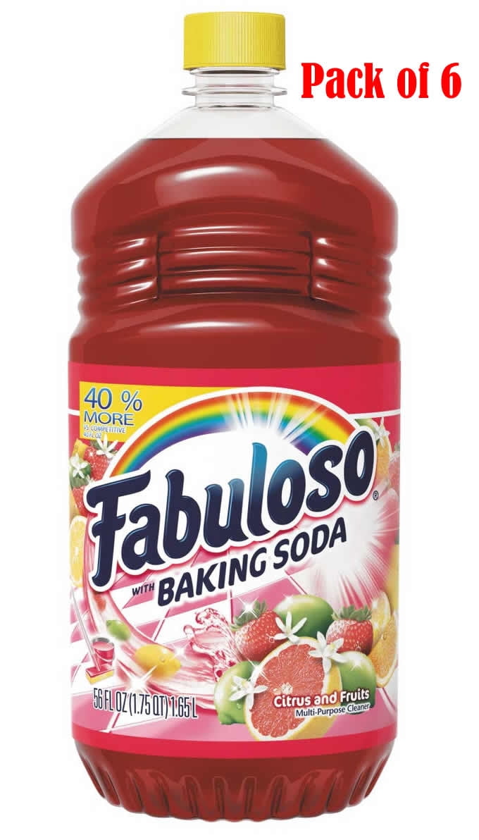 Fabuloso® Multi-Use Cleaner, Citrus Scent, 56 oz Bottle, 6/Carton ...
