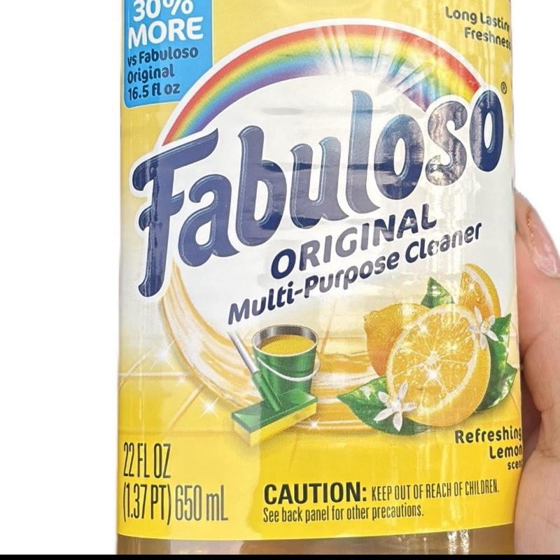 Fabuloso Multi-Use Household Cleaner (22 oz) | Lime & Lemon Scent – All ...