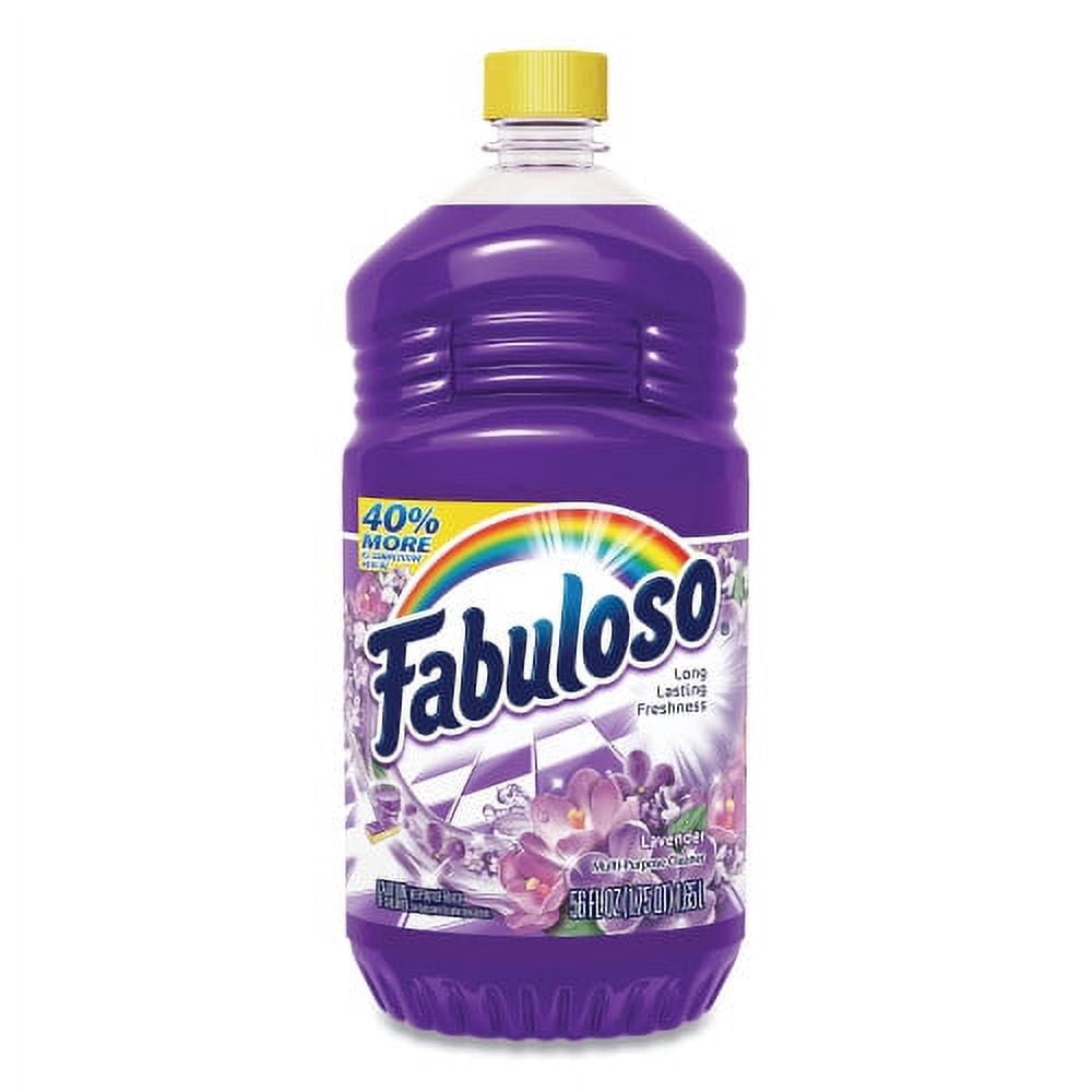 Fabuloso Multi-use Cleaner, Lavender Scent, 56 oz Bottle, Each ...