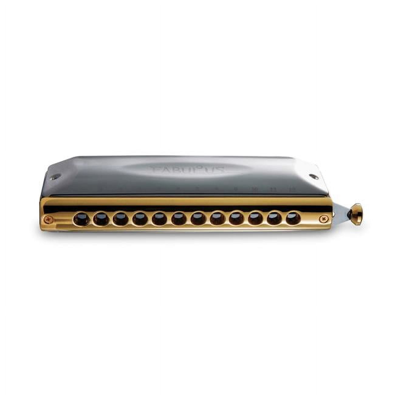 Fabulous 12-Hole Chromatic Cross Slide Alignment Harmonica - Walmart.com
