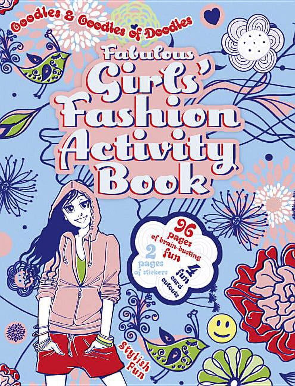 Fabulous Girls' Fashion Activity Book (Paperback) - Walmart.com