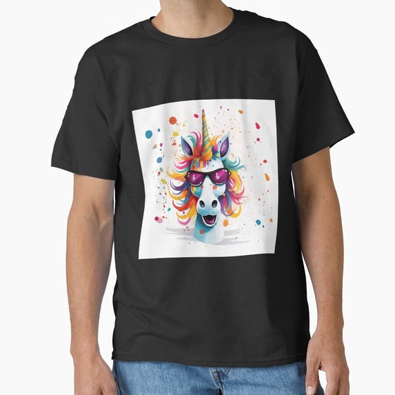 Fabulous Unicorn Fantasy Magic Animal Mythical Gift Idea Top Unisex T ...