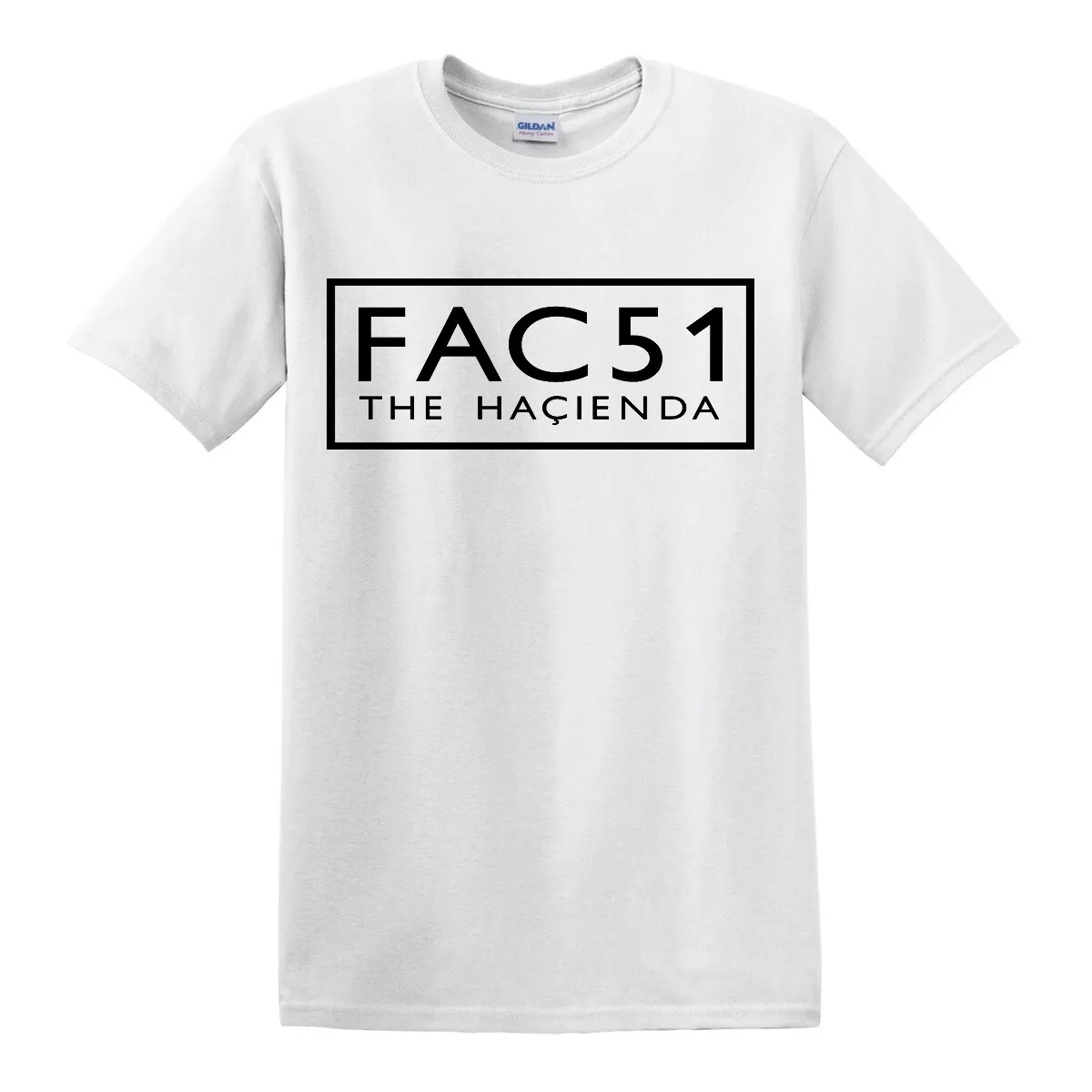 Fac 51 T-Shirt Rave Hacienda Factory Records Dance Music Joy Happy ...