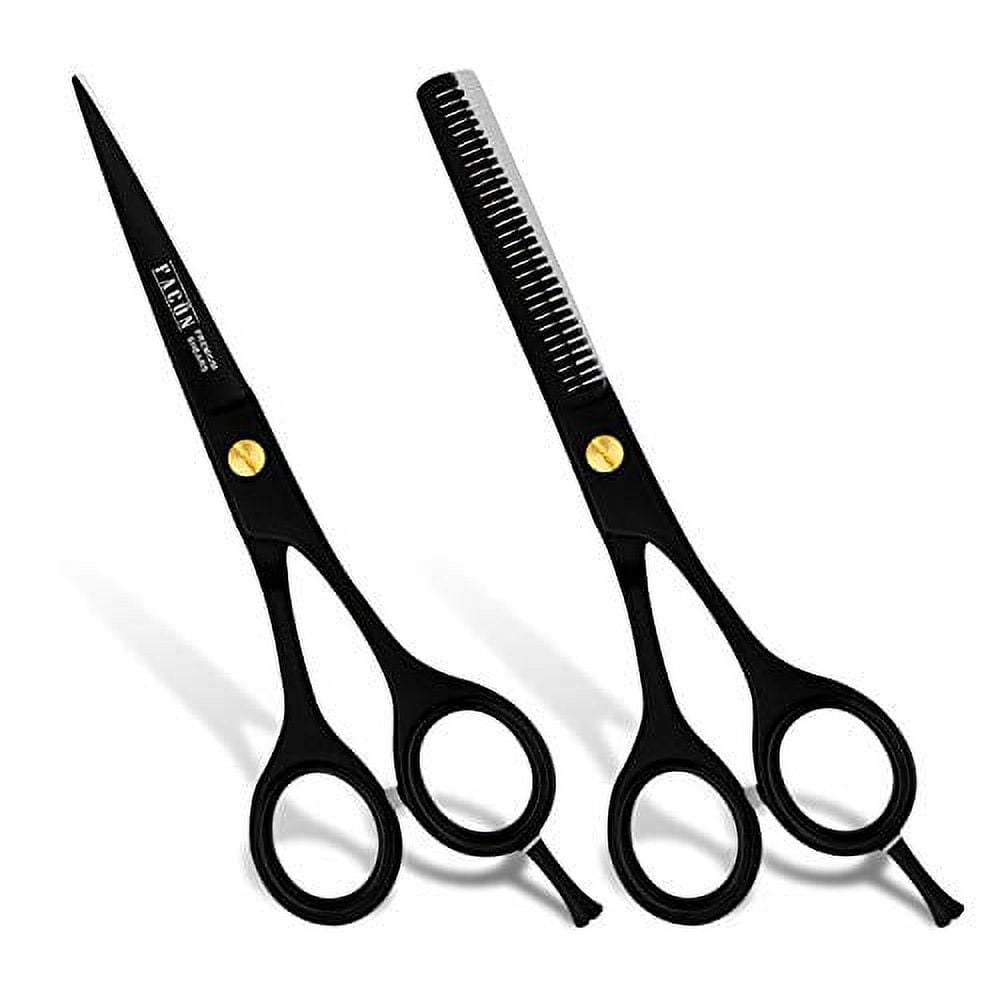 FacÃ³n Professional Razor Edge Hair Cutting/Thinning Scissors Set ...