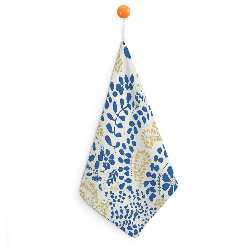 Facannap Flowers Reusable Hand Towels for Home Decor and Bathroom ...