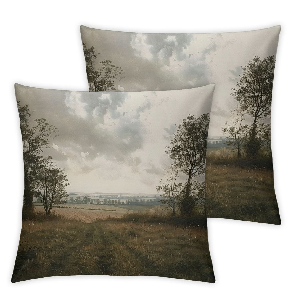 Facannap Man Walking Short Plush Pillowcase Set of 2 Pillow Covers All ...