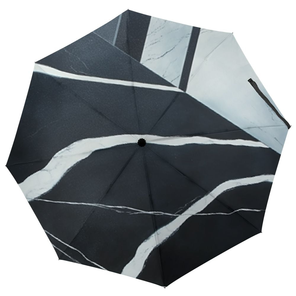 Facannap Urban Street Art Three-Fold Automatic Umbrella Folding Compact ...