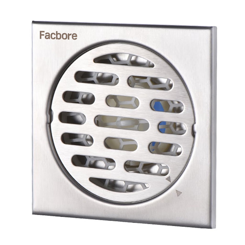 Facbore Floor drains, PVC Compression Shower Floor Drain with 4-1/4 ...