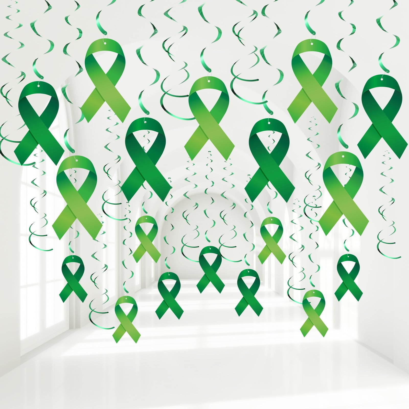 Faccito 54 Pcs FEV6 Mental Health Awareness Month Decorations Mental ...