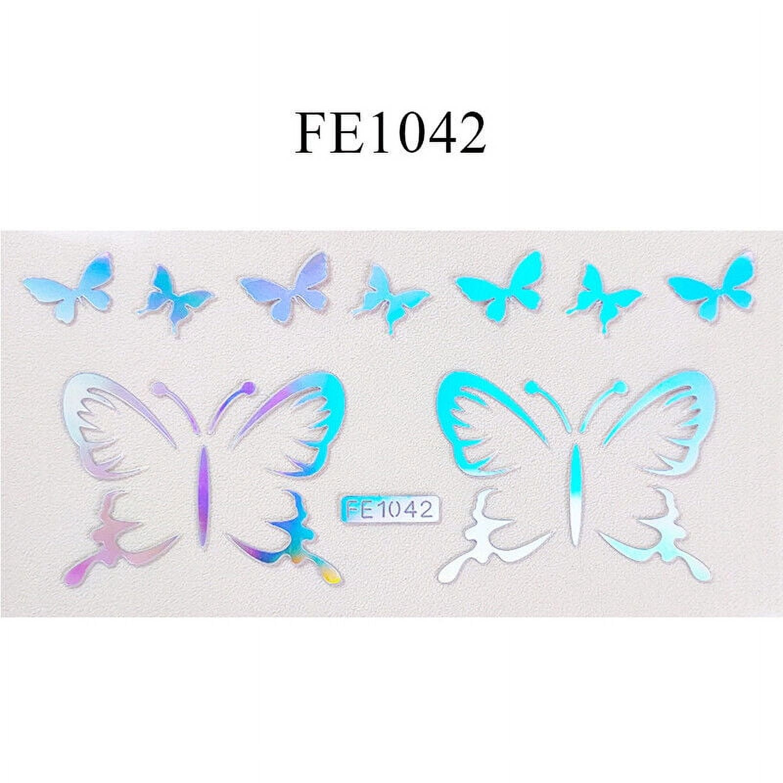 Face Art Eye Stickers Laser Decorative Eyeliner Stickers Party Tattoo ...