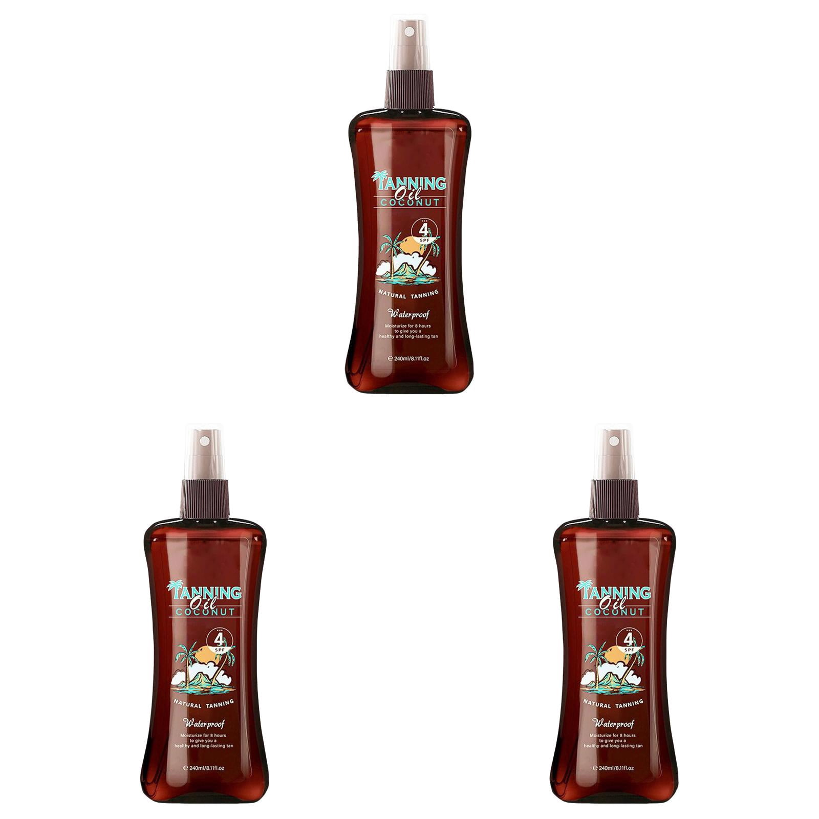 Face & Body Moisturizing Body Oil Tan Enhancer Cocoa Butter Coconut Oil ...