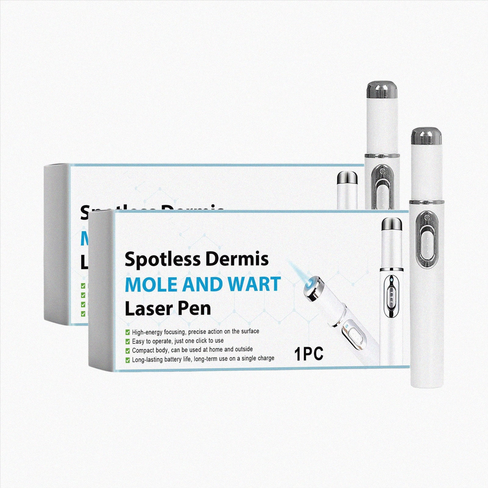 Face and Body Non-Invasive_Mole and_Wart Removal_Laser Pen, Advanced ...