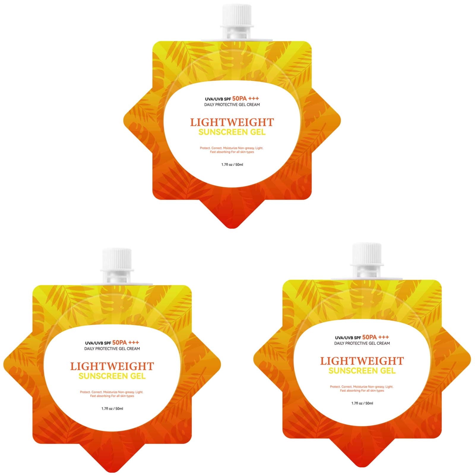 Face Body Sunscreen, Water Broad Spectrum, Non-Greasy Lightweight ...