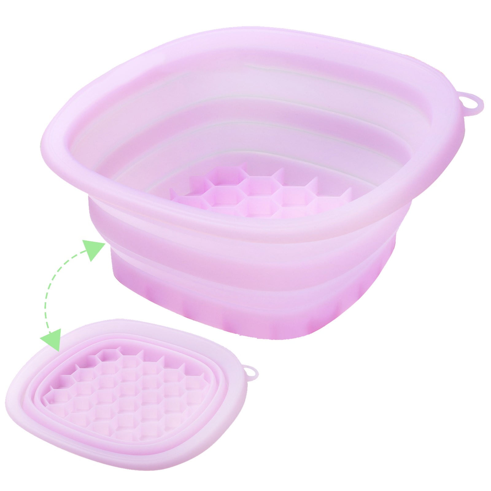 Face Bowl for Ice Silicone Facial Bowls with Built-in Ice Tray Foldable ...