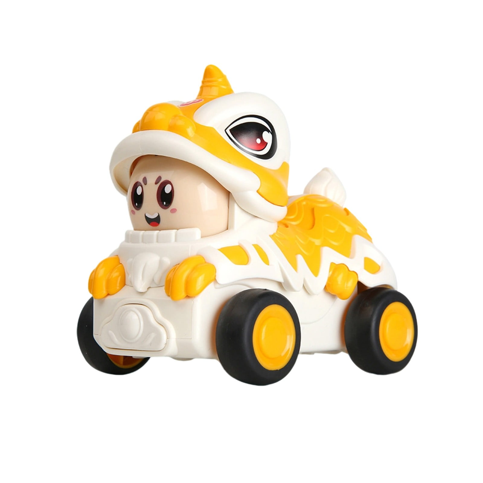 Face Changing Dance Stunt Car with 360 Rotation, Inertia Powered Toy ...