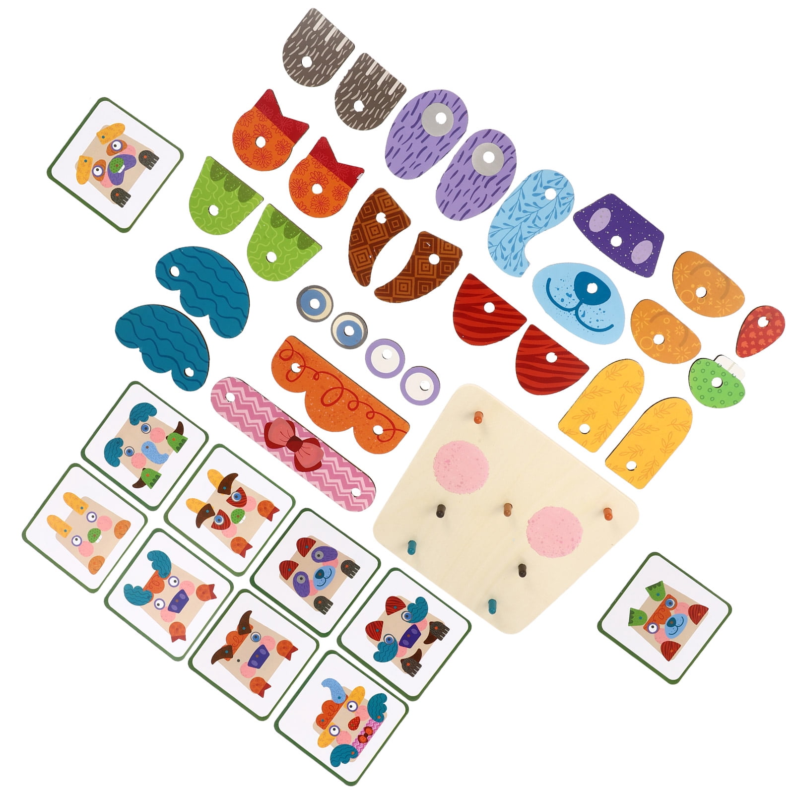 Face Changing Jigsaw Puzzle Toy Childrens Toys Learning Kids Puzzles ...
