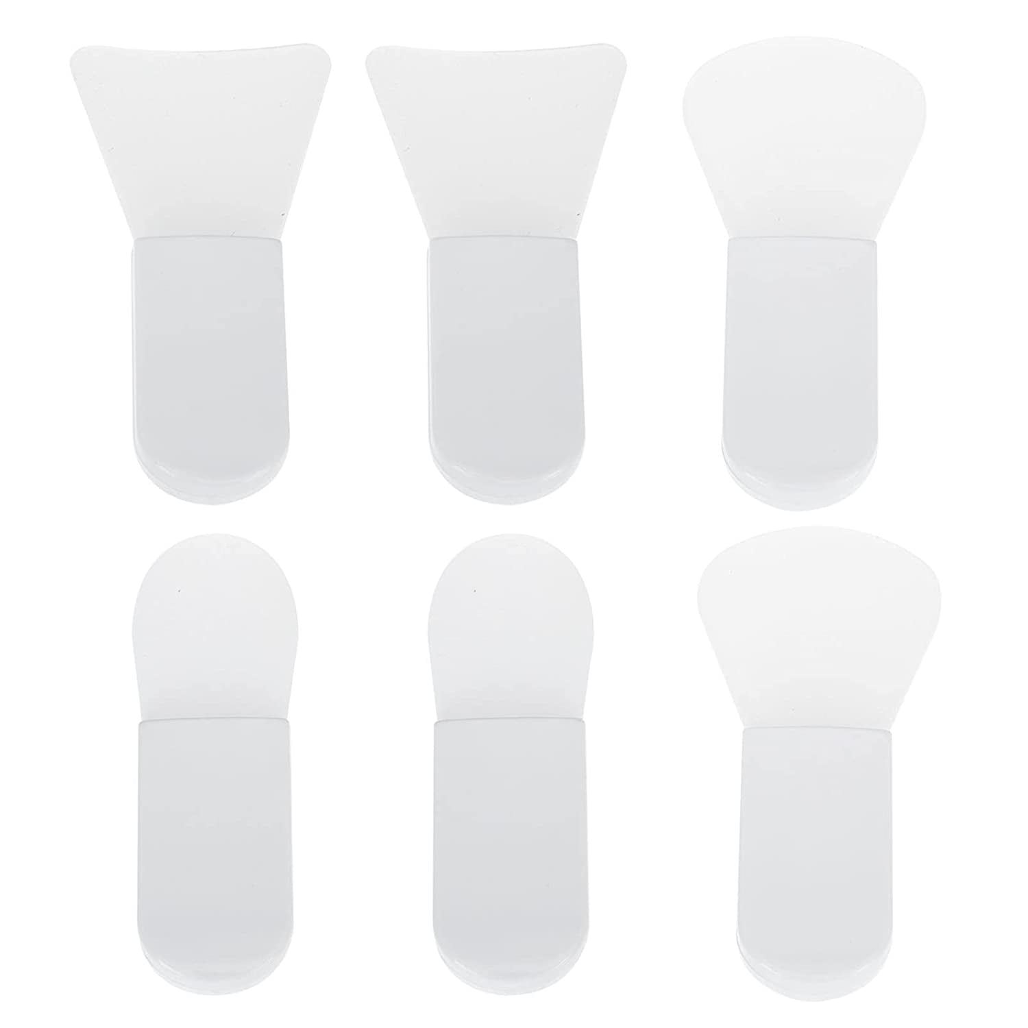 Face Cleaning Tools 6pcs Silicone Face Beauty Brush Beauty Tool Soft ...